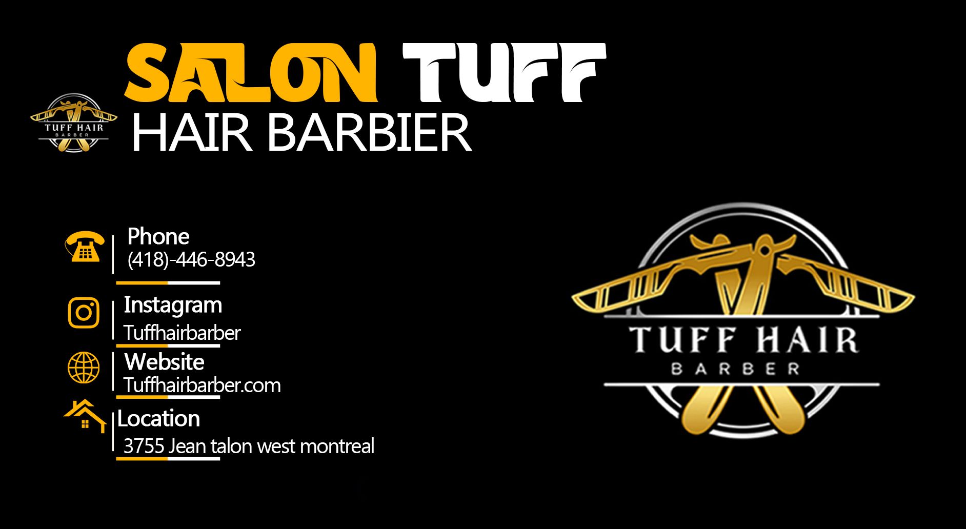 Tuff Hair Barber - Premium barber shop in Montréal